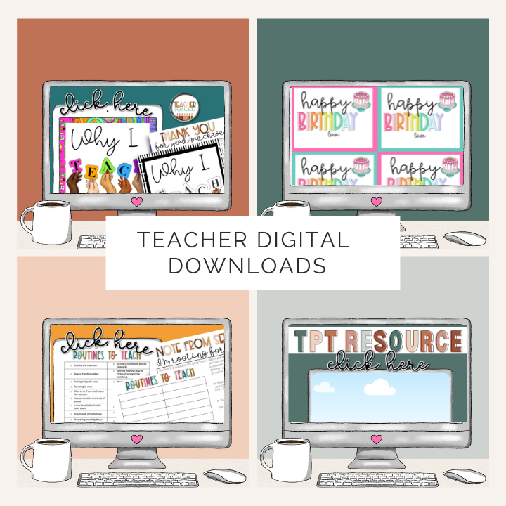 Teacher Digital Downloads – Teacher Noire