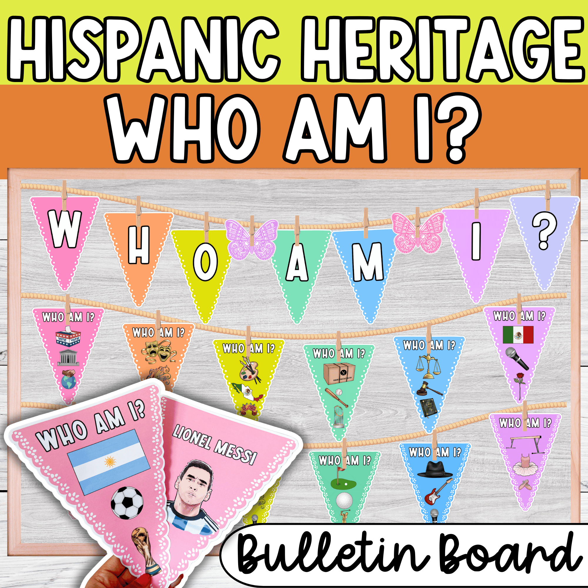 Hispanic Heritage Month Who Am I – Teacher Noire