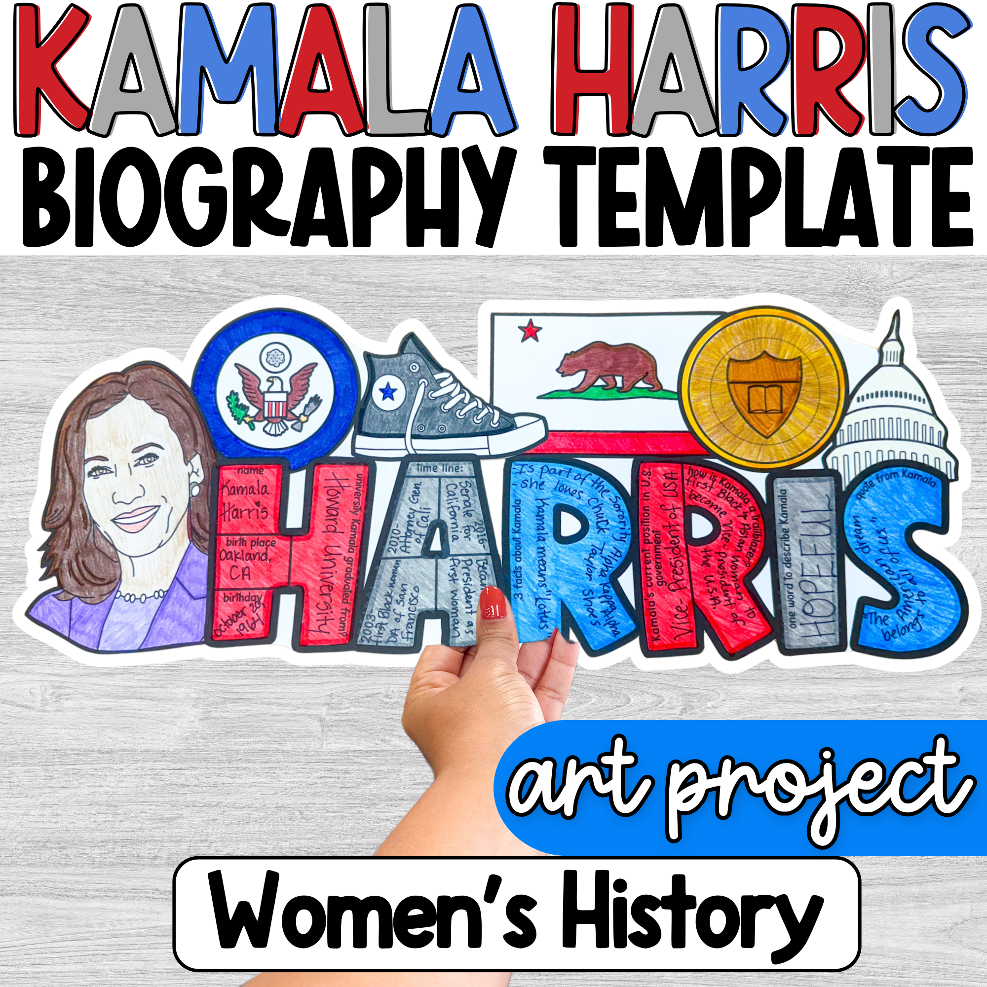 Kamala Harris Project – Teacher Noire
