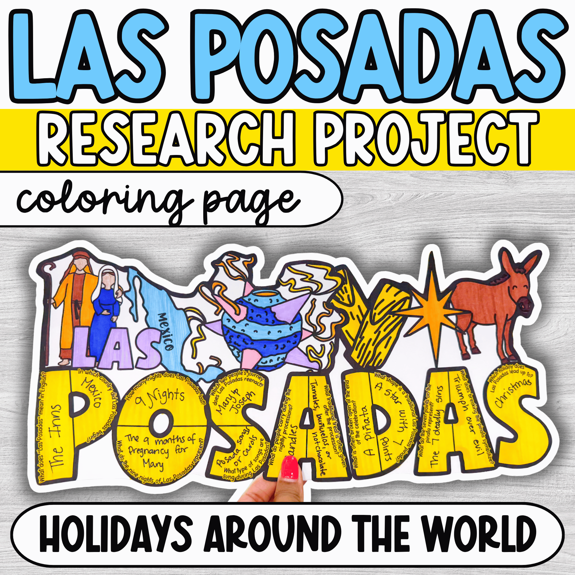 Las Posadas Craft – Teacher Noire