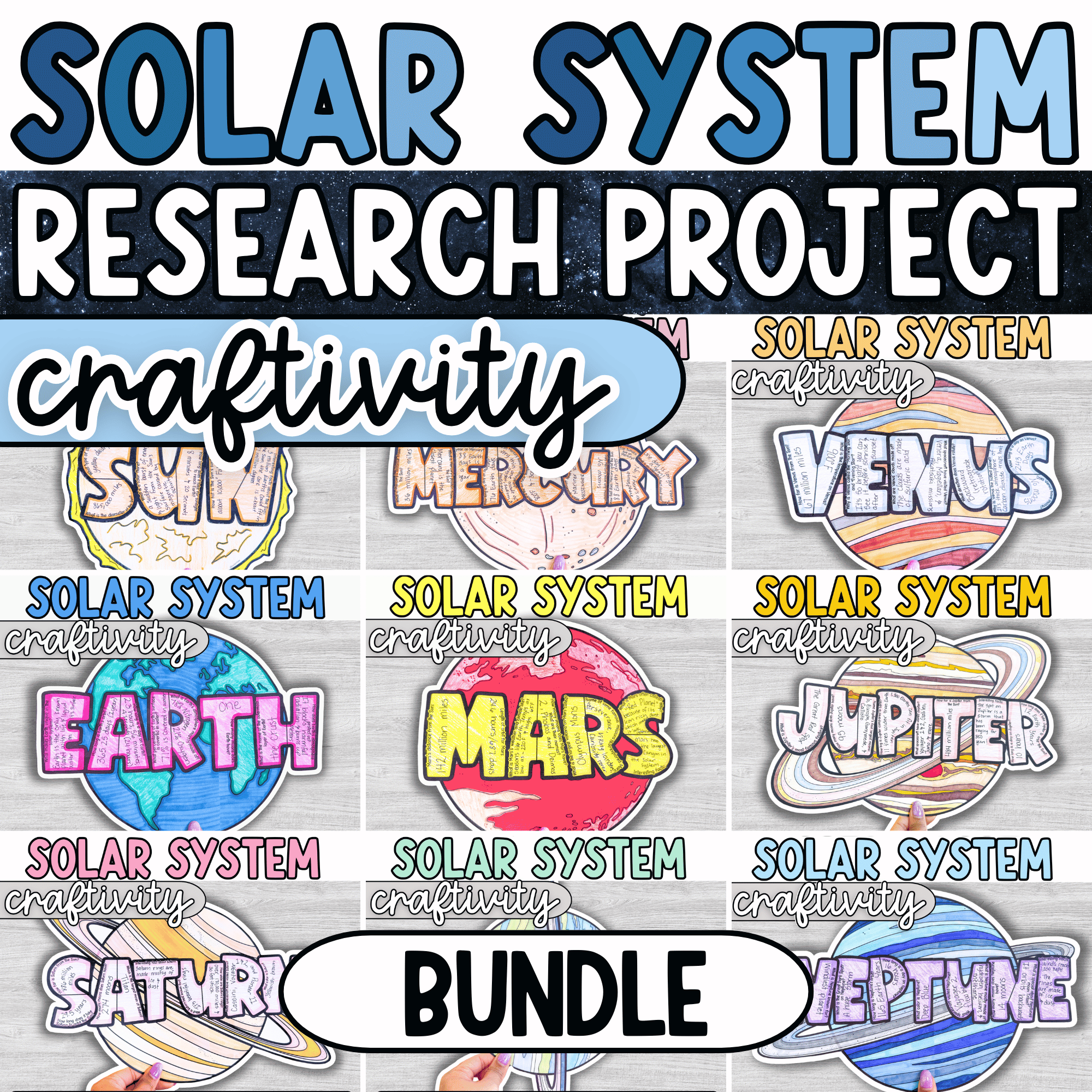 Solar System Unit Bundle – Teacher Noire
