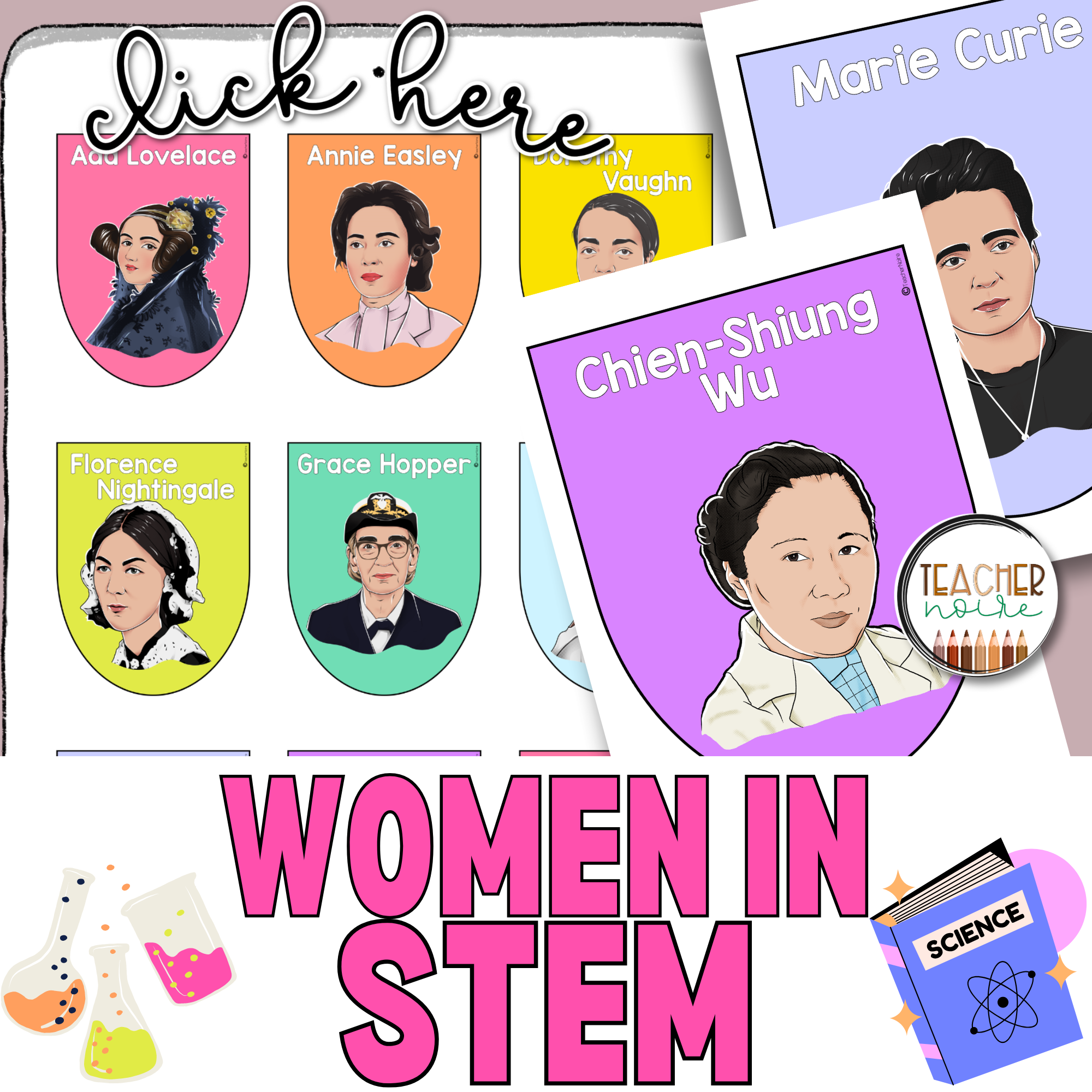 Women in STEM-Banner – Teacher Noire