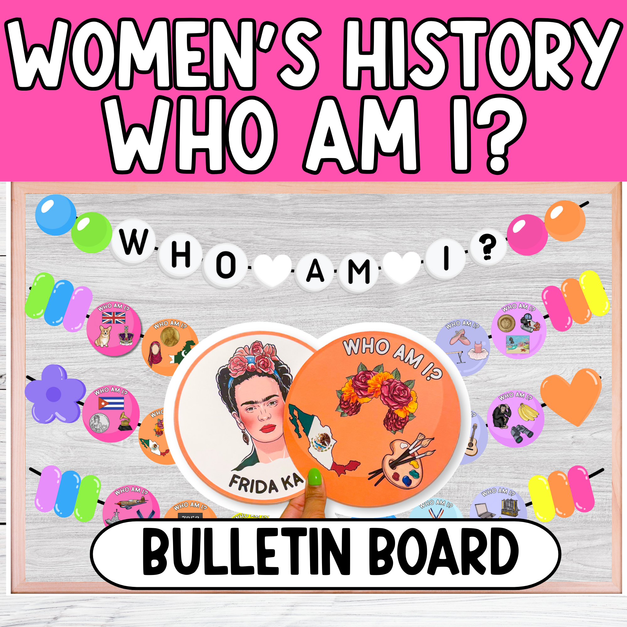 Women's History Month Who Am I? – Teacher Noire