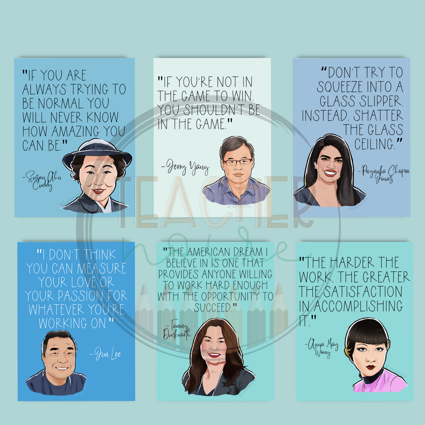 AAPI Heritage Quote Posters – Teacher Noire
