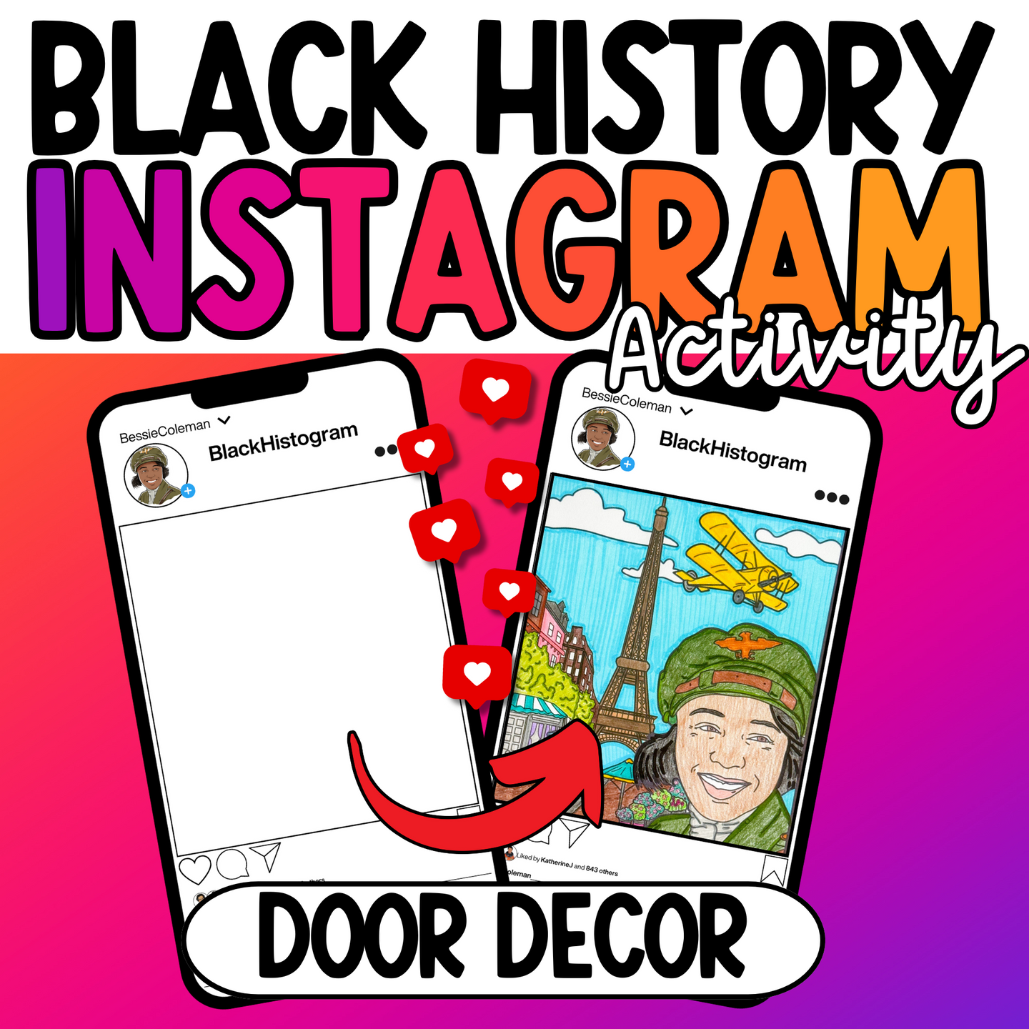 Black History Month Instagram Activity – Teacher Noire