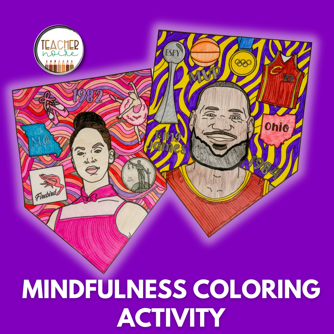 Black History Month Coloring Pages – Teacher Noire