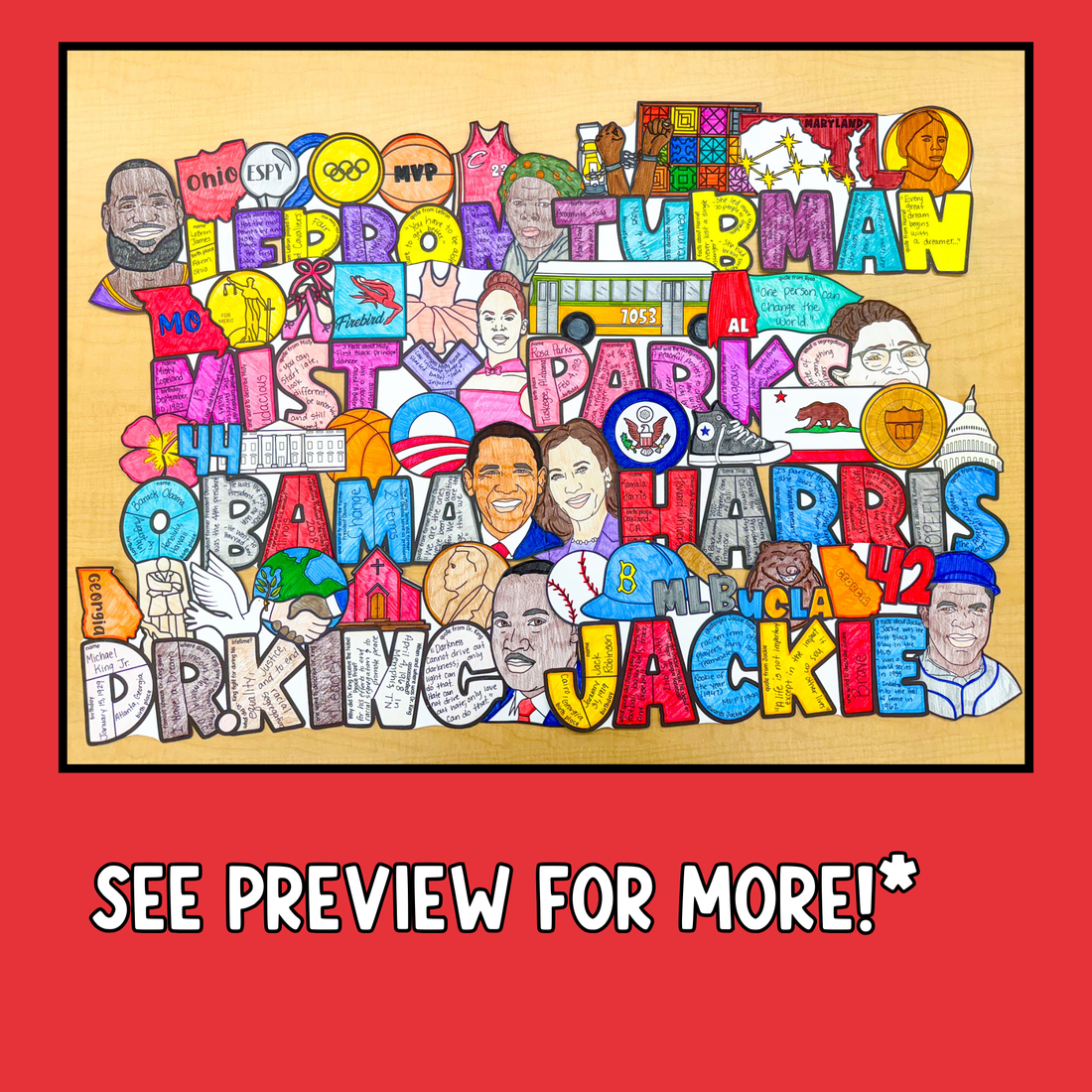 Black History Month Craftivity Project – Teacher Noire