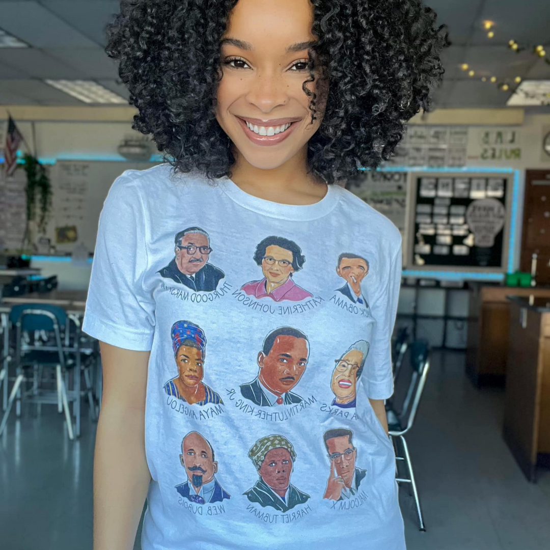 Black History Historical Figures Tshirt [LIMITED EDITION] – Teacher Noire