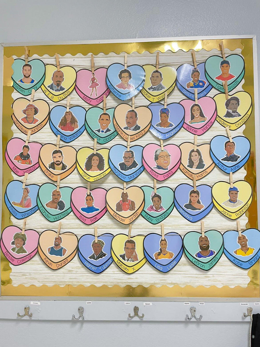 Black History Valentine's Day Bulletin Board Sweethearts Posters ...