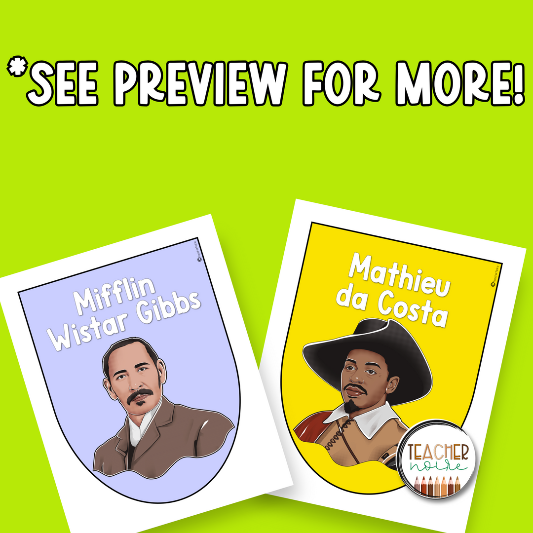 Canadian Black History Month Bulletin Board – Teacher Noire