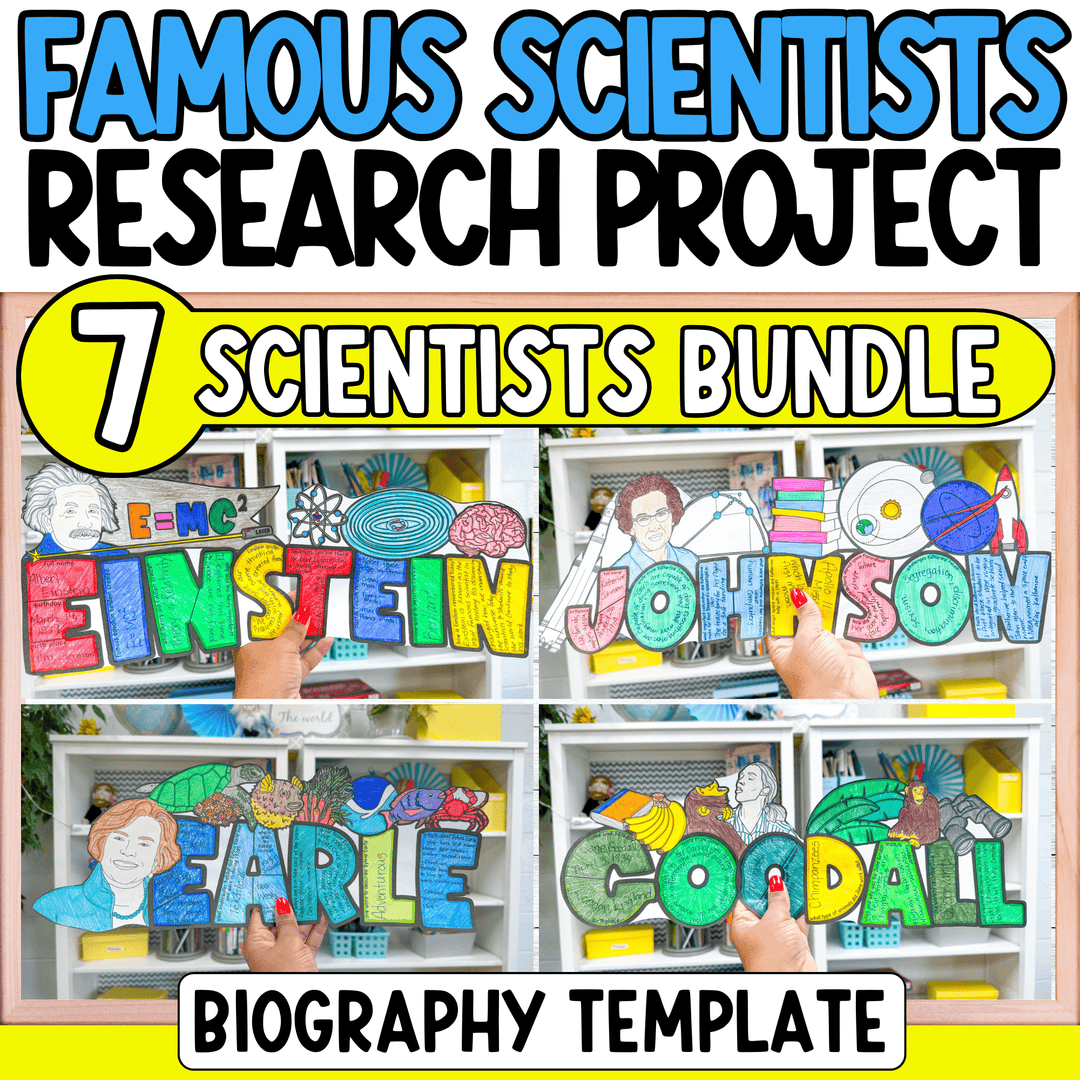 Famous Scientist Research Project – Teacher Noire