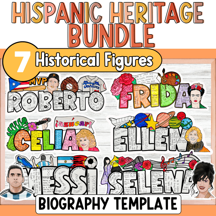 Hispanic Heritage Month Biography Project – Teacher Noire