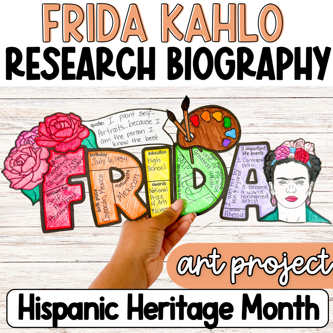 Frida Kahlo Research Project – Teacher Noire