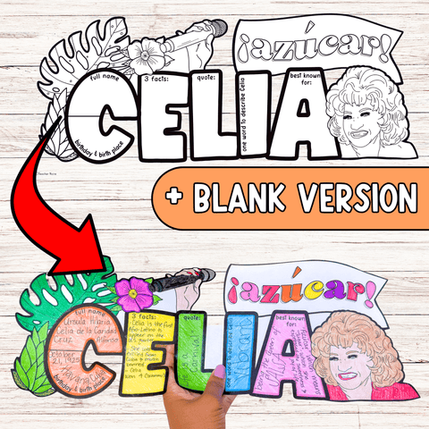 Hispanic Heritage Month Biography Project – Teacher Noire