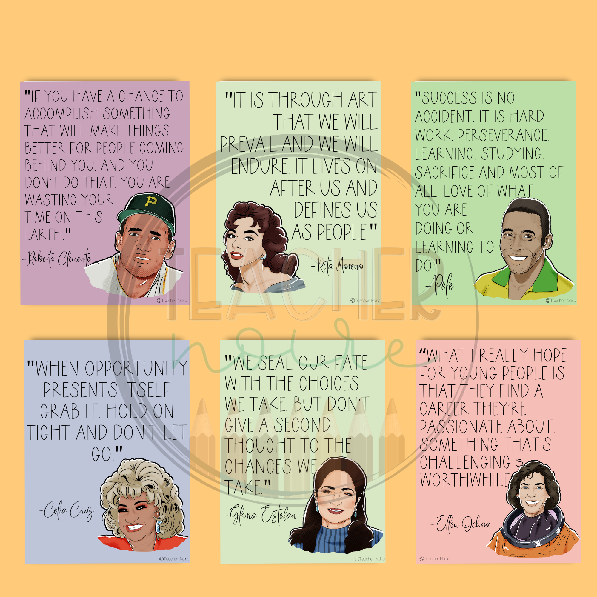 Famous Hispanic Heritage Quotes – Teacher Noire