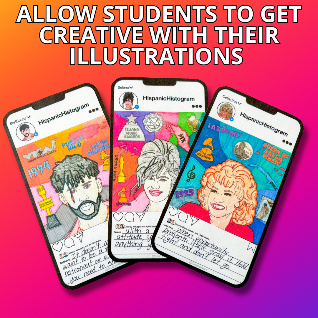 Hispanic Heritage Month Instagram Activity – Teacher Noire