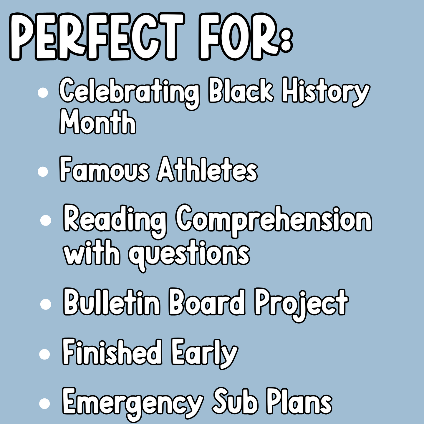 Jackie Robinson Reading Passage Project – Teacher Noire