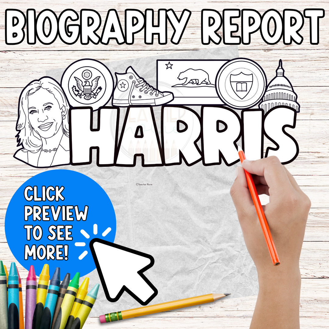 Kamala Harris Project – Teacher Noire