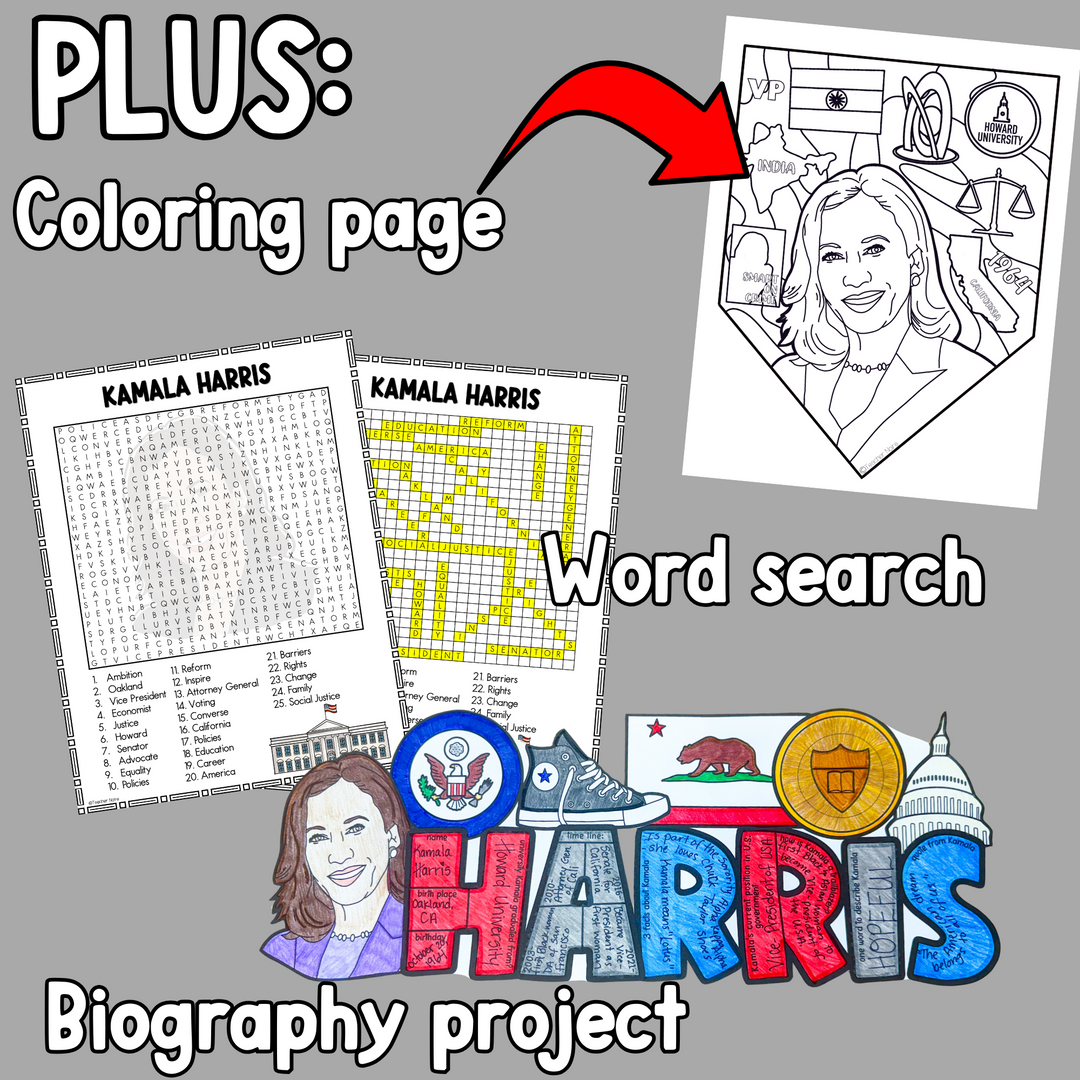 Kamala Harris Reading Comprehension Passage – Teacher Noire
