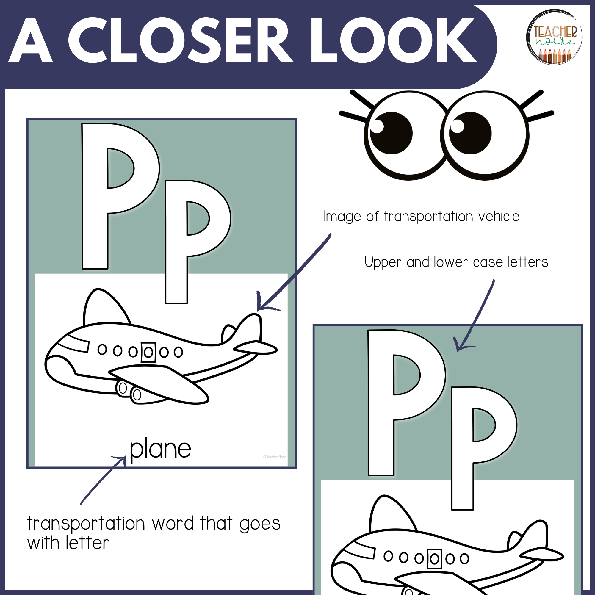 Transportation Theme Alphabet Posters – Teacher Noire