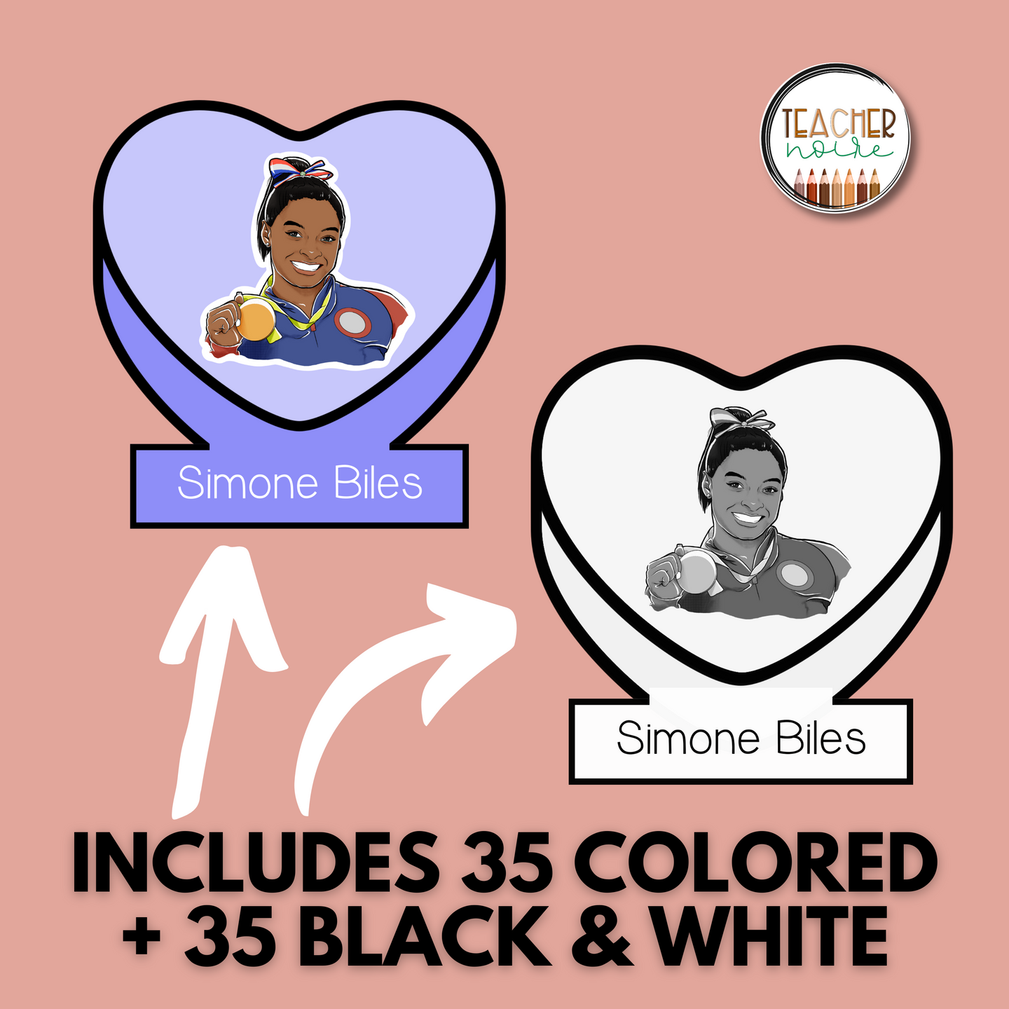 Valentine's Day Bulletin Board-Black History – Teacher Noire
