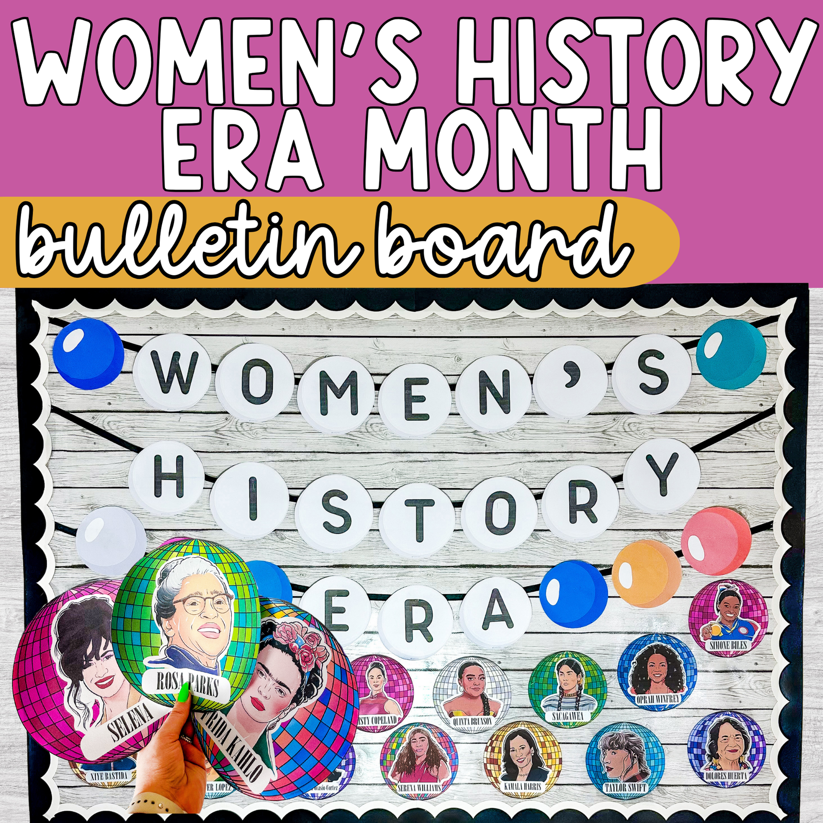 Womens History Bulletin Board - Taylor Swift - Swifties – Teacher Noire
