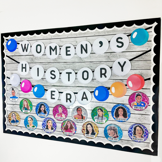 Womens History Bulletin Board - Taylor Swift - Swifties – Teacher Noire