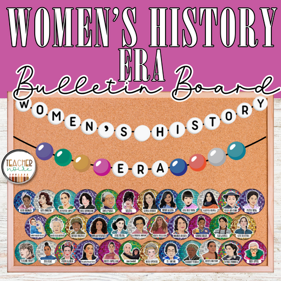 Womens History Bulletin Board - Taylor Swift - Swifties – Teacher Noire