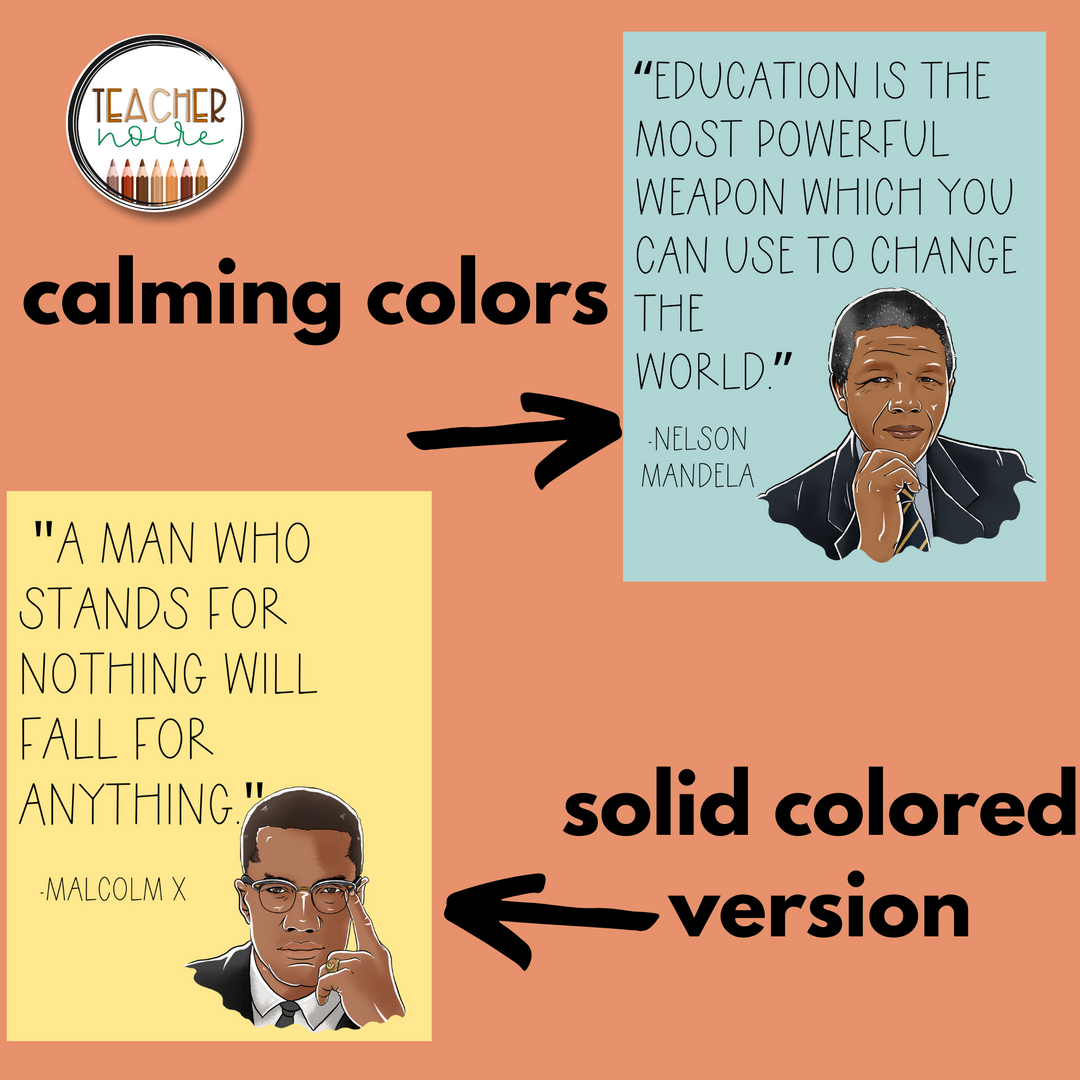 African American Historical Figure Poster – Teacher Noire