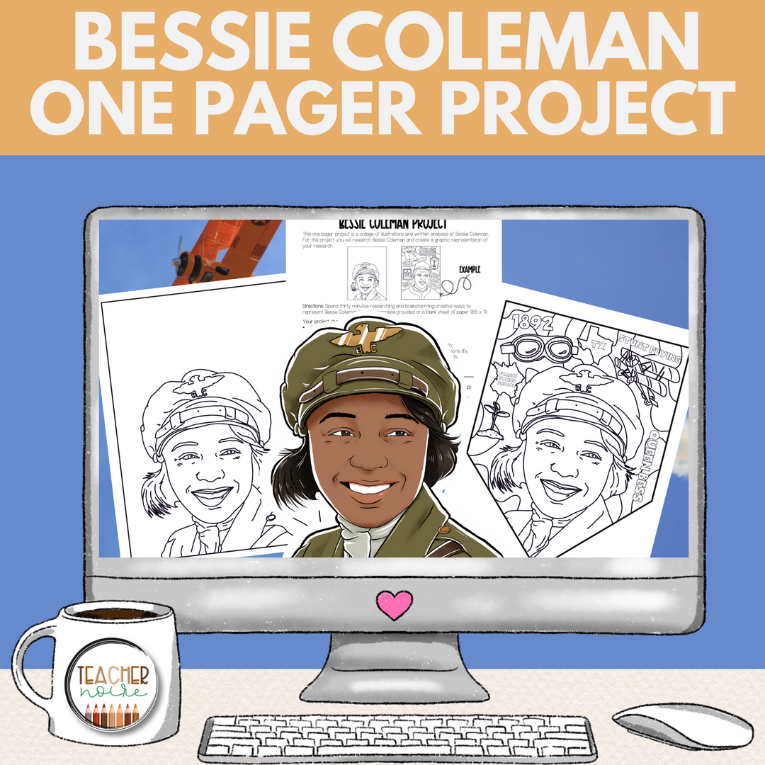 Bessie Coleman One Pager – Teacher Noire