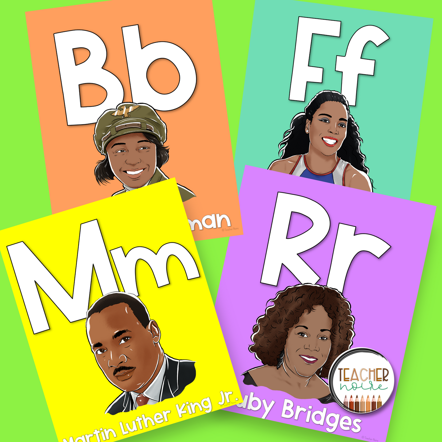 Black History Month Alphabet Poster – Teacher Noire