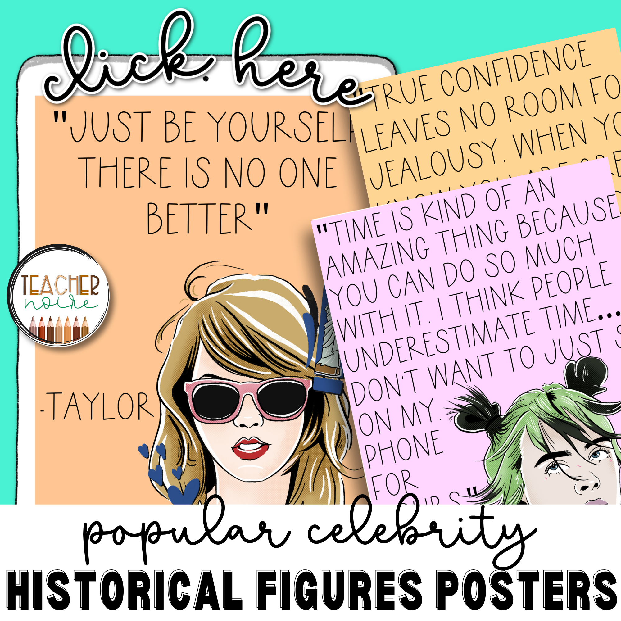 Influential/ Historical Figures Posters – Teacher Noire