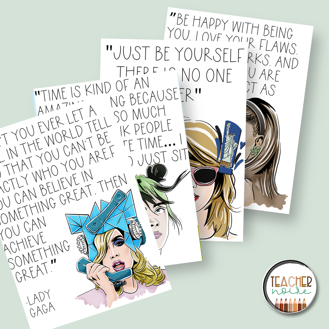 Influential/ Historical Figures Posters – Teacher Noire