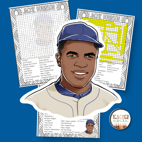 Jackie Robinson Word Search – Teacher Noire