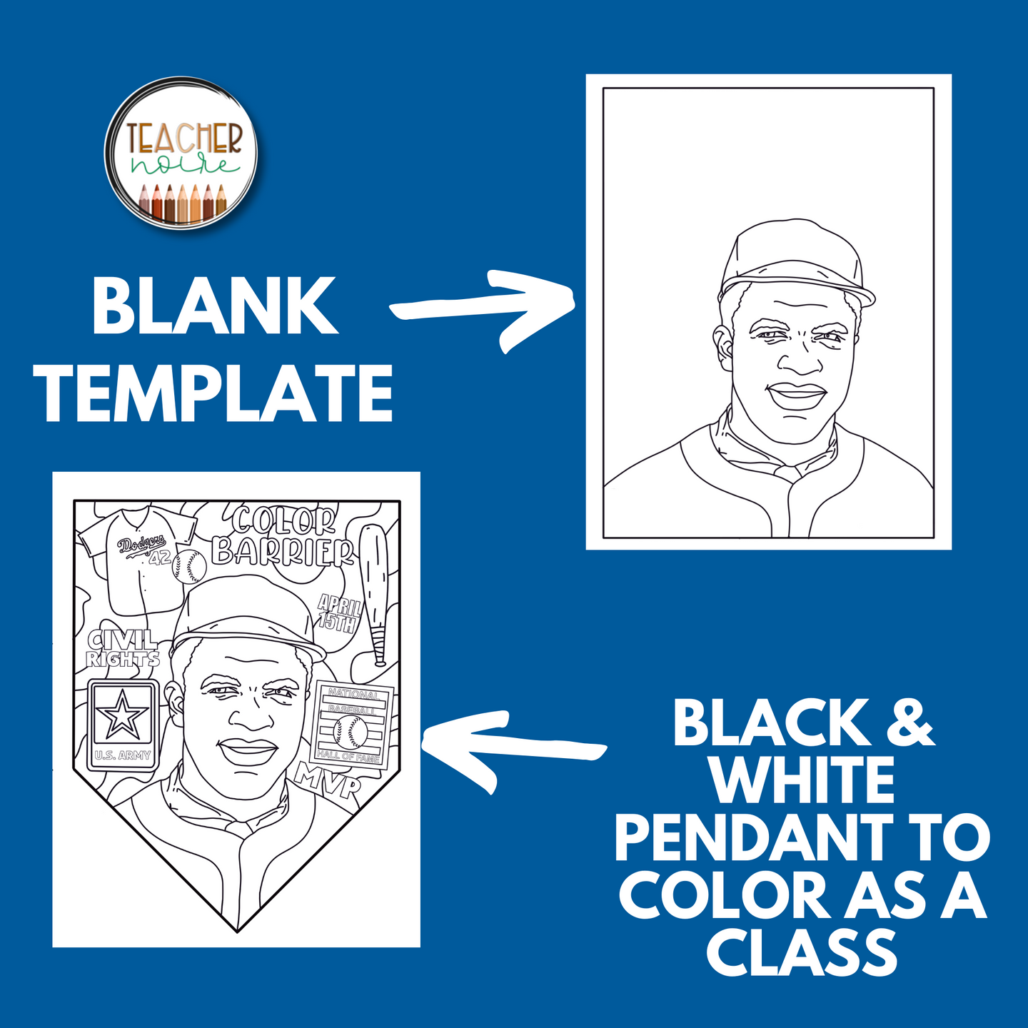 Jackie Robinson Biography Project [FREE] – Teacher Noire