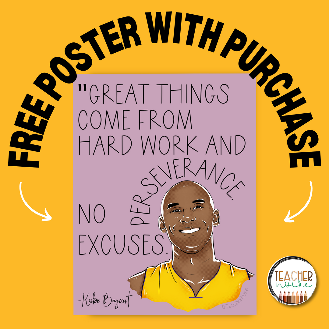 Kobe Bryant Word Search – Teacher Noire